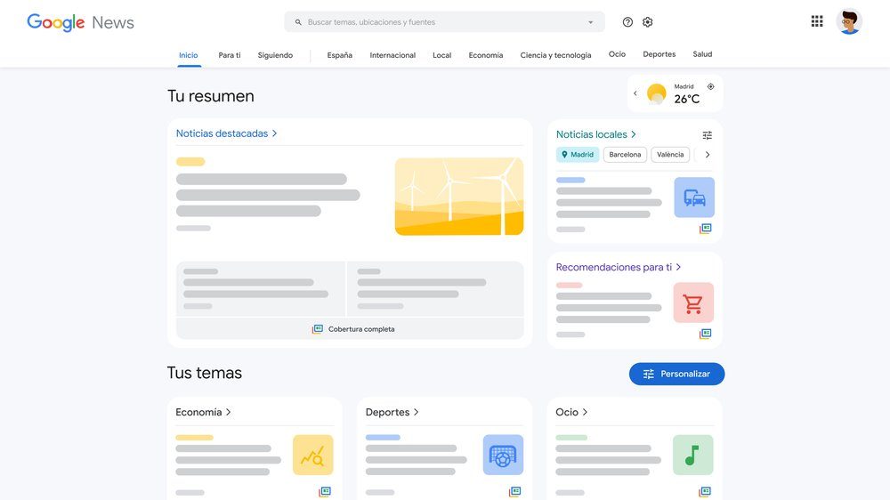 Google News Finally Reopens In Spain After Eight Years - Rank Upwards